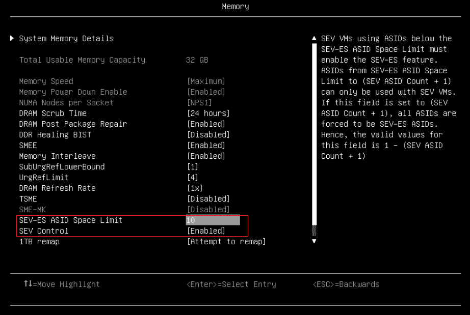 Using AMD Secure Encrypted Virtualization-Encrypted State (SEV-ES) in VMware vSphere on ...